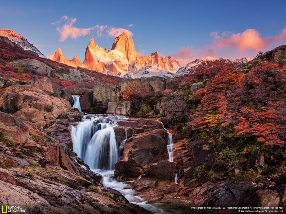 Sunset on Fitzroy - Claus Broch - Skov & Natur